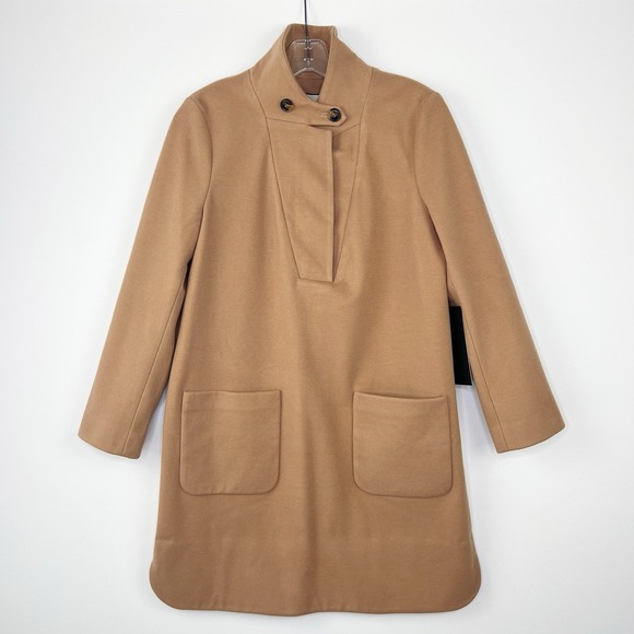 Tuckernuck | Dresses | Nwt Tuckernuck Classic Preppy Old Money Heritage Camel Mini Dress Coat ...
